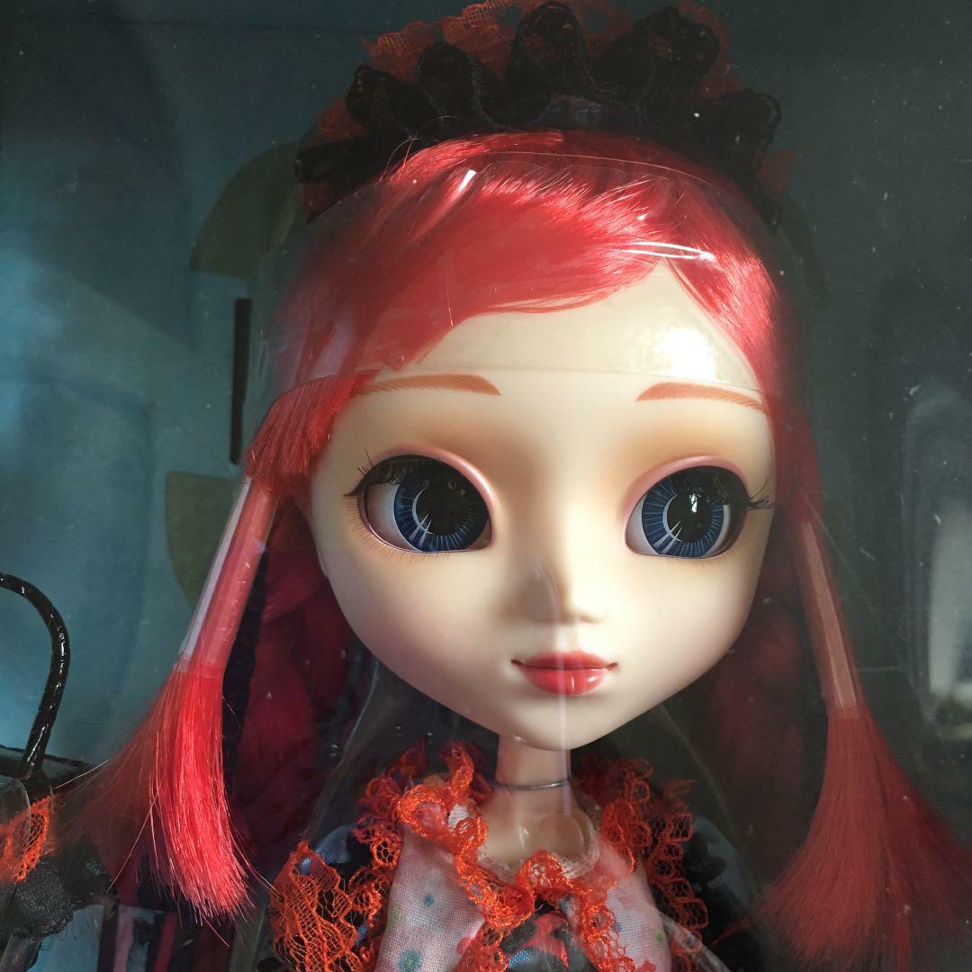 Pullip kirsche F-603 Lolita full of red hair color jun planning co ...