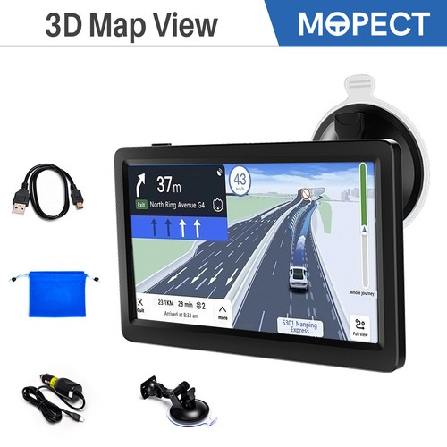 MOPECT 9" GPS Navigation Touch Screen Navigator Update Voice Australia ...