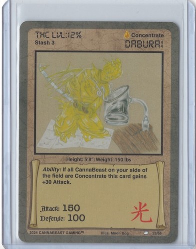 CannaBeast Hikari Daburai Card 22/86 Non Holo TCG CCG Pack Fresh! | eBay
