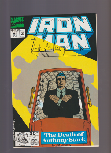 Iron Man (1992) # 284 FIRST APPEARANCE JIM RHODES IN WAR MACHINE ARMOR ...