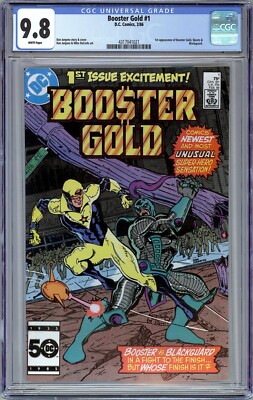 Booster Gold #1 CGC 9.8 (1986) 1st Appearance of Booster Gold & Skeets ...