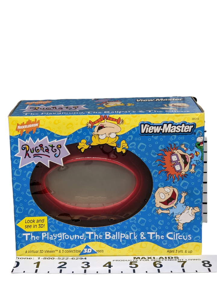 NEW 1999 Rug Rats Nickelodeon Viewmaster The Playground The Ballpark ...