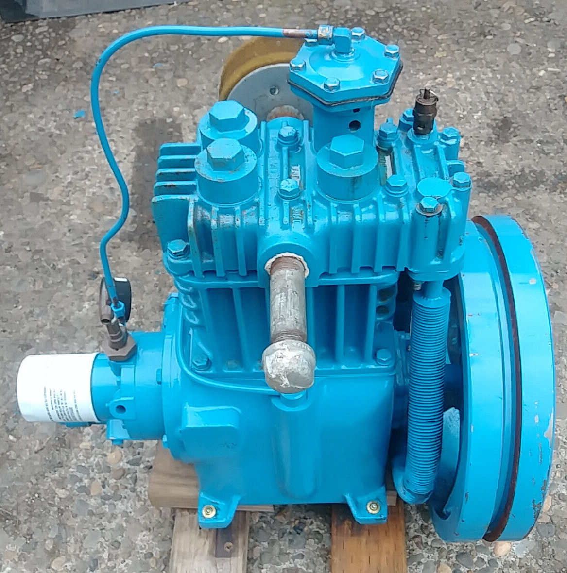 Quincy 310 Air Compressor. Two stage pump with pressure lubrication | eBay