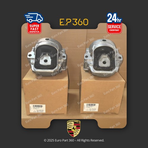 PORSCHE MACAN LEFT AND RIGHT RIGHT ENGINE MOUNT SET | eBay
