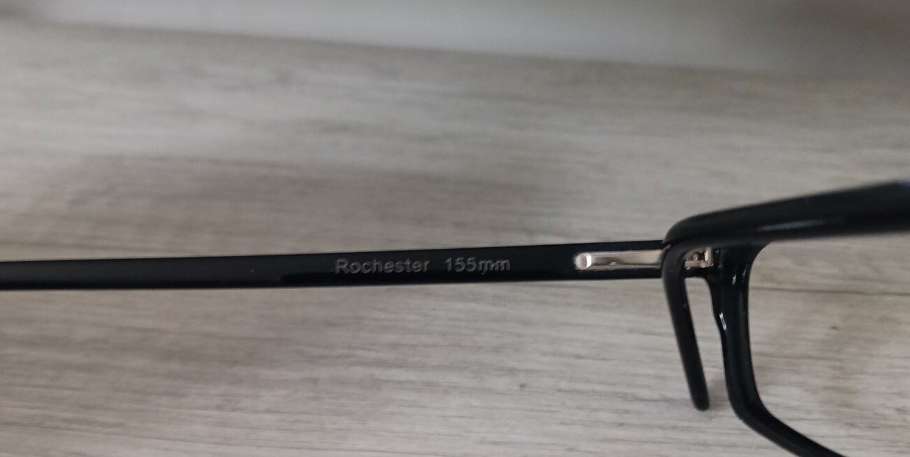 10 Pairs ROCHESTER R-5A CELLULOSE BLACK FRAMES 52-24-155mm Optical ...