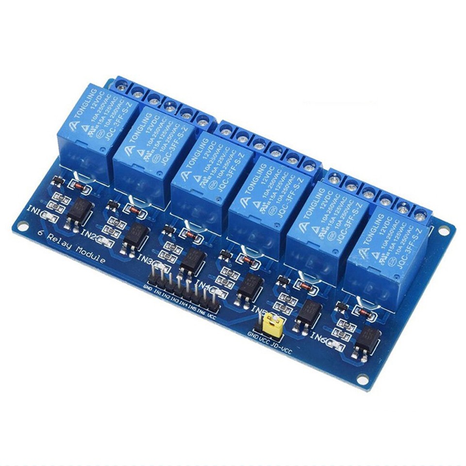 5V-24V Relay Module Interface Board for Arduino LowLevel Trigger 1/2/4 ...