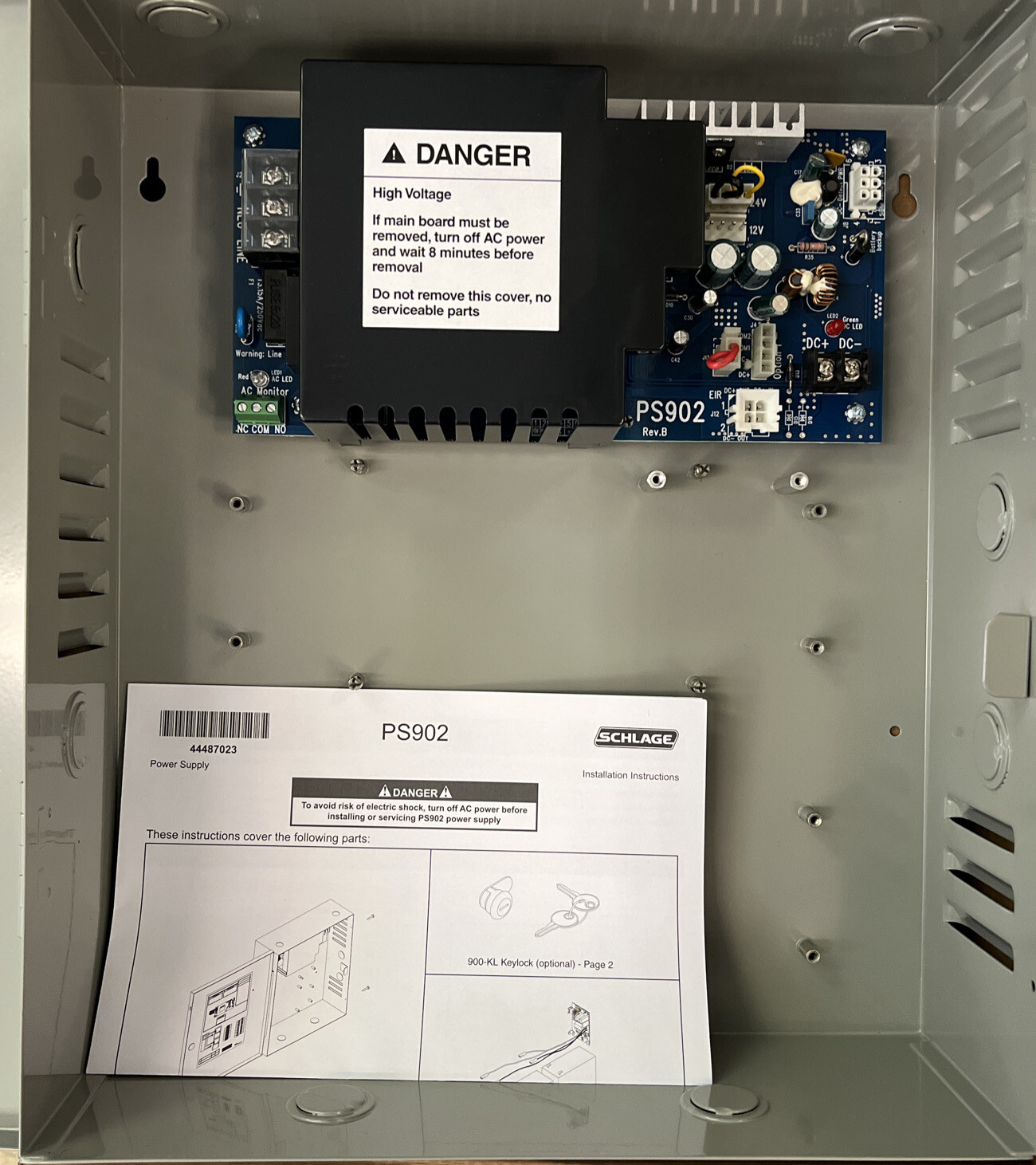 Schlage PS902 Power Supply - Gray for sale online | eBay