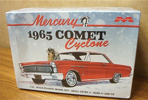 MOEBIUS 1965 Mercury Comet Cyclone Model Kit #1210 | eBay