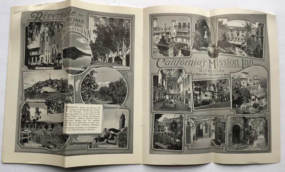 1920s Los Angeles/Southern California maps/hotel/tourism pamphlets ...