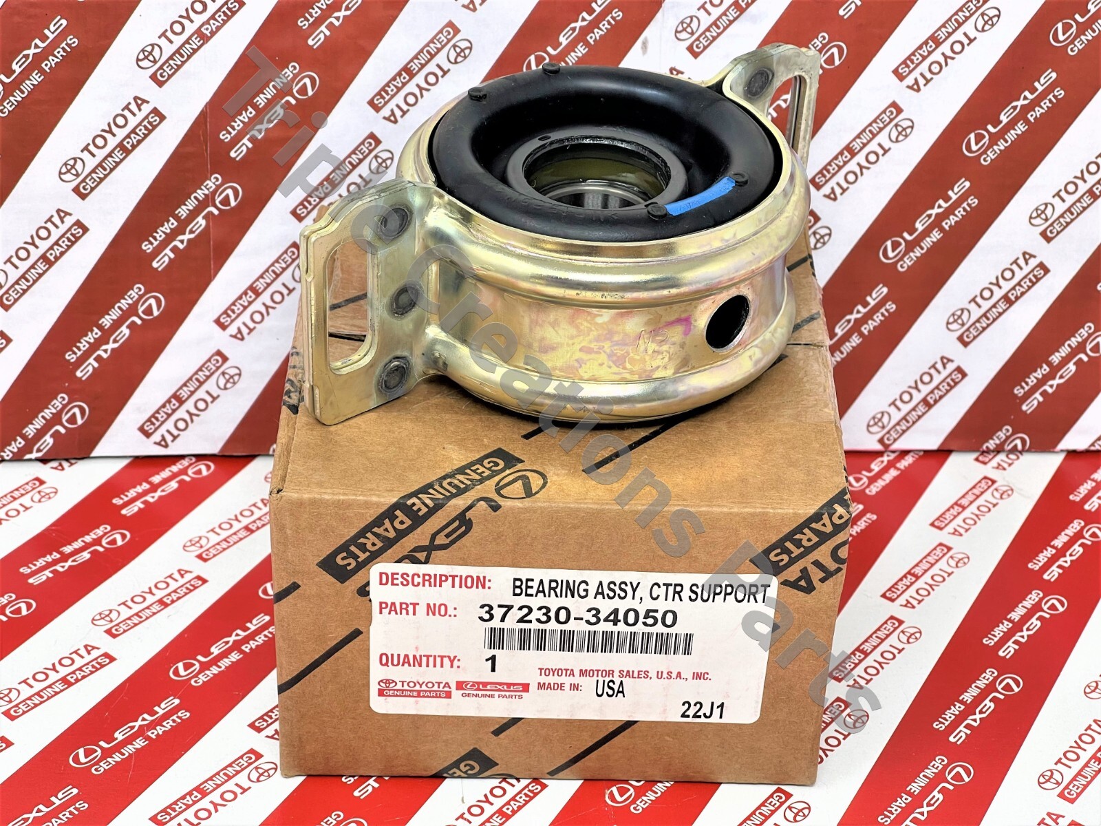 3723034050 Genuine Toyota 07-21 Tundra 4X4 Drive Shaft Center Support ...