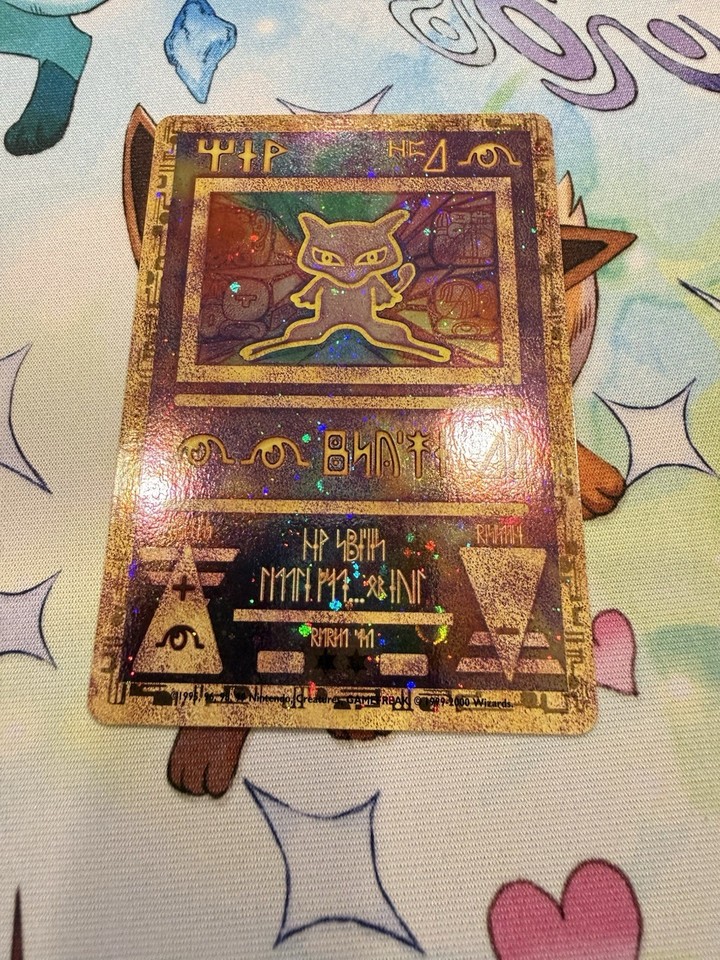 Pokémon TCG Holo Card Lot 1995 Light Arcanine Poliwrath Gengar Ancient ...