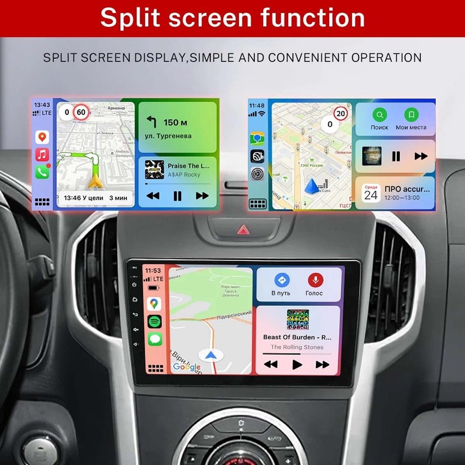 Head Unit For Isuzu MU-X 2012-2016 Upgrade Wireless CarPlay Android ...