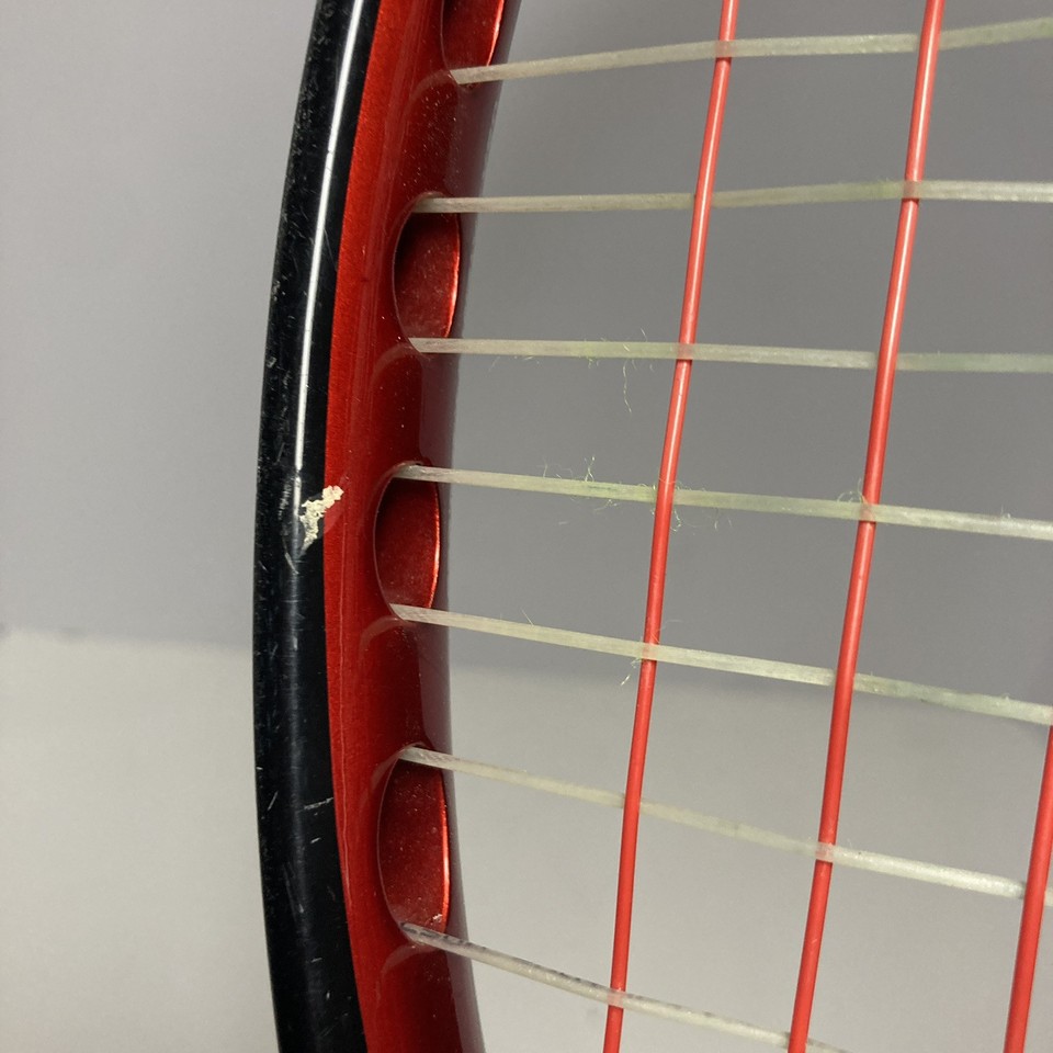 Prince O3 Red Midplus Tennis Racket - 4 1/4" Grip - 105 sq. in. - 1100 ...