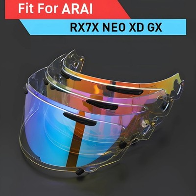 Helmet Visor Lens Fit For Arai RX7X RX7V NEO XD VAS-V Helmet PC Lens ...