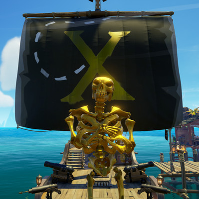 Sea of Thieves Boost | Golden Skelly Curse | [0-1000 lvl] | Custom ...