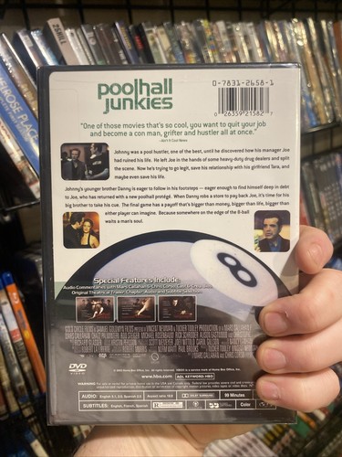 NEW SEALED Poolhall Junkies 2003 Christopher Walken 2003 DVD HBO Video ...