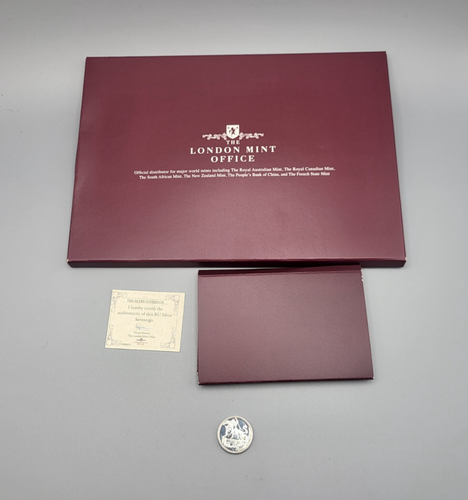 London Mint World's First Silver Sovereign with Wallet & COA - 2019 ...