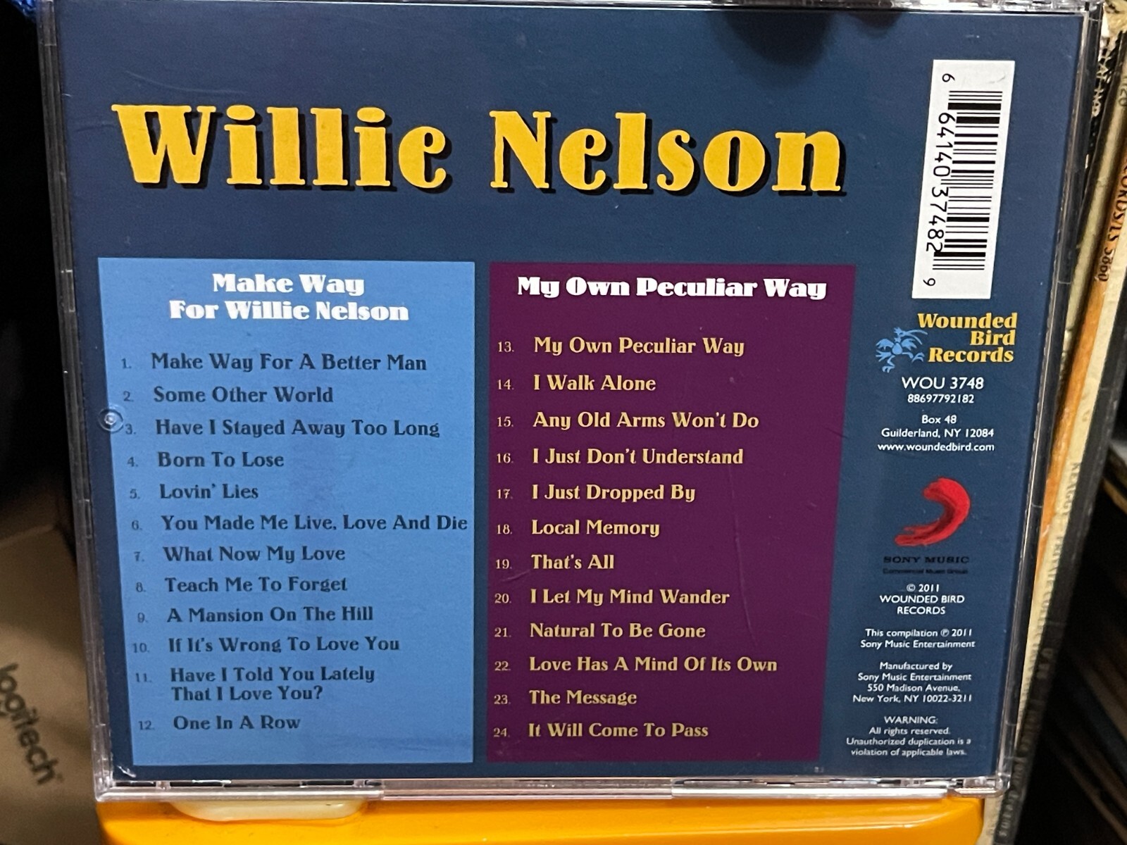 Make+Way+For+Willie+Nelson%2FMy+Own+Peculiar+Way+by+Willie+Nelson+%28CD ...