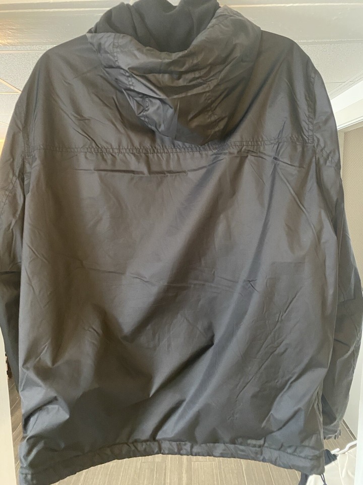NWT! Calvin Klein Men’s Windbreaker Jacket , BLACK - L | eBay