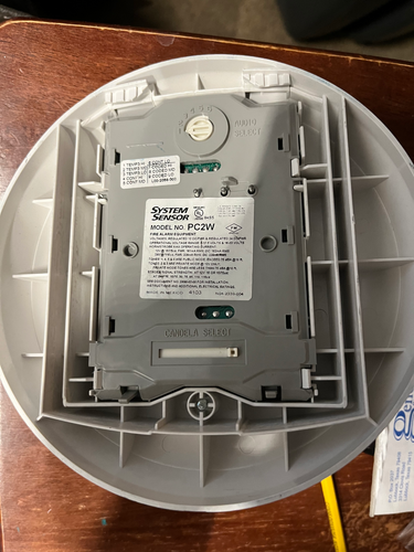 System Sensor PC2W-P Ceiling Horn Strobe for sale online | eBay