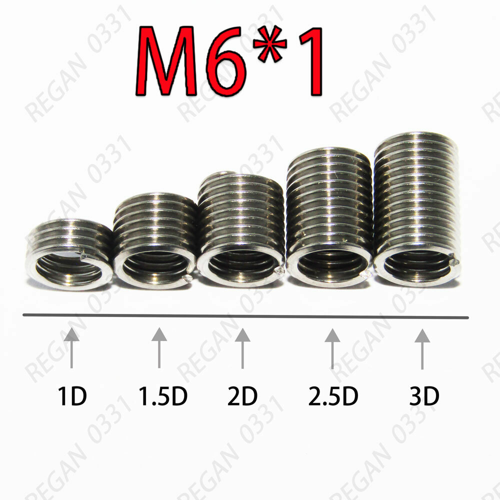 M3 M4 M5 M6 M8 M10 TO M24 Helicoil Thread Insert Wire Insert Thread ...