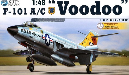 Kitty Hawk 80115 1/48 F-101 A/C Voodoo Model Kit | eBay