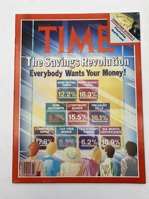 1981 Time Magazine June 8 The Savings Revolution Newsstand High Grade ...