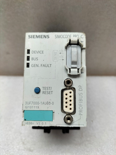 SIEMENS 3UF7000-1AU00-0 SIMOCODE PRO C PROFIBUS DP INTERFACE RELAY | eBay