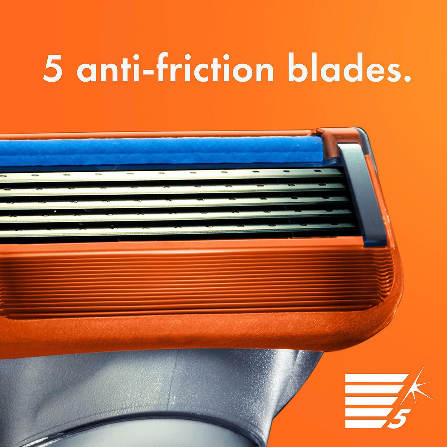 16 Gillette Fusion 5 Men 5-Blade Razor Cartridges Fits All Fusion5 (No ...