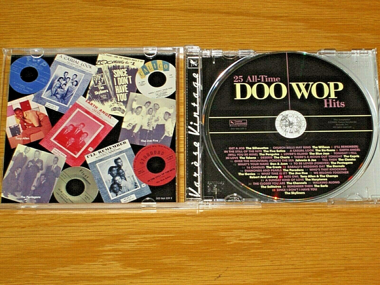25 All-Time Doo Wop Hits by Various Artists (CD, May-2002, Varèse Sarabande) 30206633924| eBay