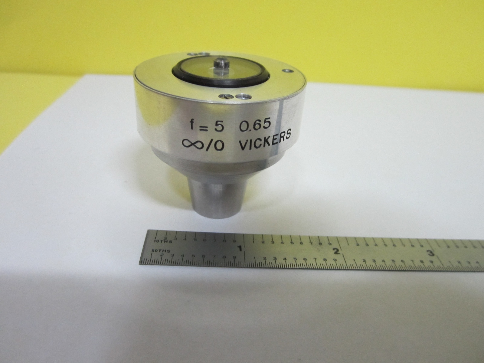 MICROSCOPE PART SOPELEM VICKERS INFINITY OBJECTIVE OPTICS AS IS BIN#T7 ...