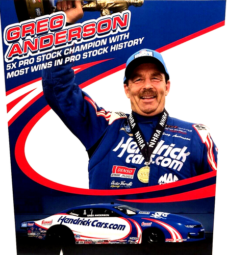 2023 GREG ANDERSON HENDRICK CARS.COM PRO STOCK CAMARO NHRA DRAG RACING ...