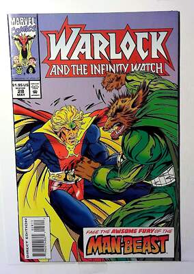 Warlock and the Infinity Watch #28 (1994) Marvel 8.5 VF+ Gamora Drax ...