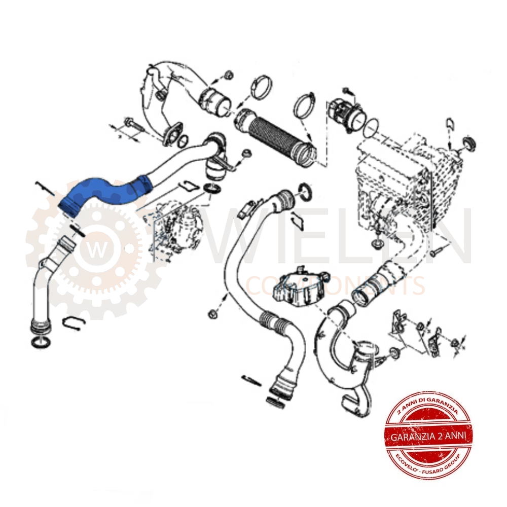 Douille Redroidisseur Turbo Tuyau Pour Renault Fluence Megane 1.5 DCI ...