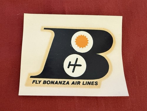 1950’s Bonanza Air Lines Decal Sticker 3rd Issue Airlines | eBay