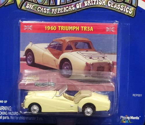 Johnny Lightning 60 1960 Triumph TR3A British Invasion Collectible Car ...