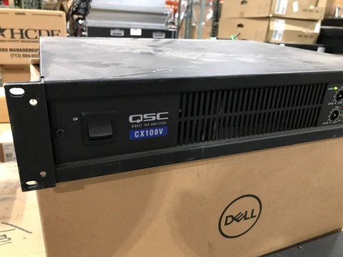 QSC CX108V power amplifier | eBay