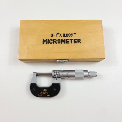 Micrometers - 0-1 0001 Fowler Micrometer