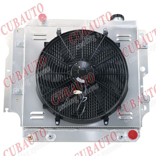 3 Row Radiator Shroud Fan For 1987-2006 2005 Jeep Wrangler TJ YJ Chevy ...