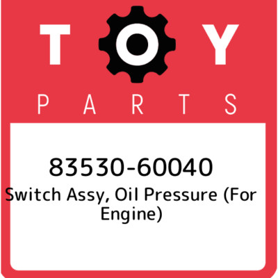 83530-60040 Toyota Switch assy, oil pressure (for engine) 8353060040 ...