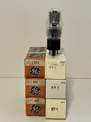 Six Pack Set of Vintage Type 884 Vacuum Tubes Test Good | eBay