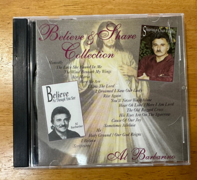 Believe and Share Collection CD Album Al Barbarino Church Hymn Music | eBay