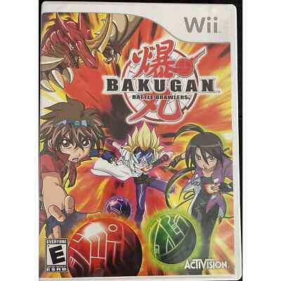 Nintendo Wii Bakugan Battle Brawlers Tested & Working With Manual Video ...