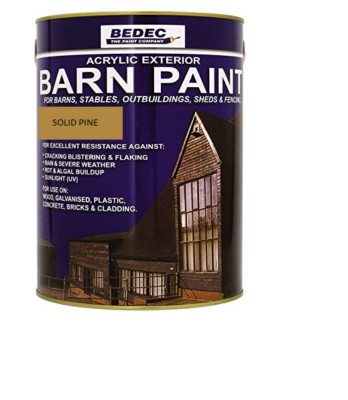 BEDEC BARN PAINT SEMI GLOSS SOLID PINE 5L | eBay UK