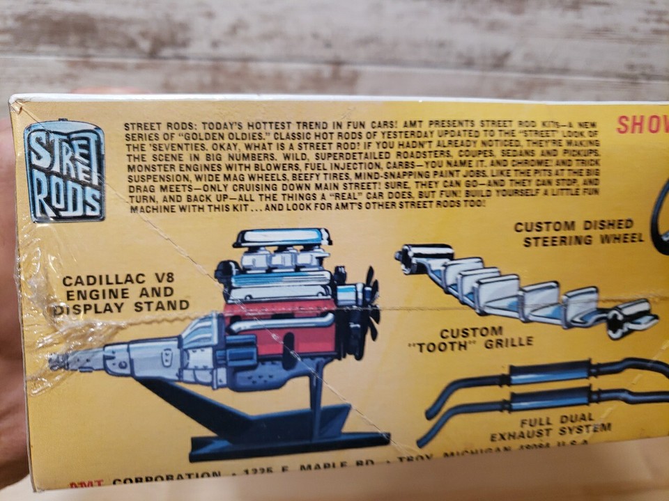 SEALED AMT-T290 Vintage Street Rods '49 Ford Custom Coupe FREE SHIPPING ...