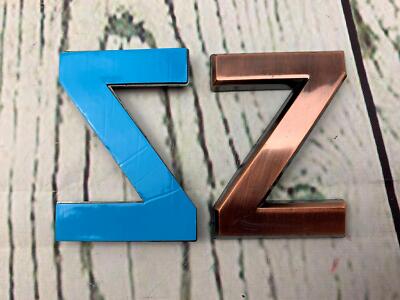 2.75 Inch Adhesive House Numbers Mailbox numbers Street Door Numbers Z ...