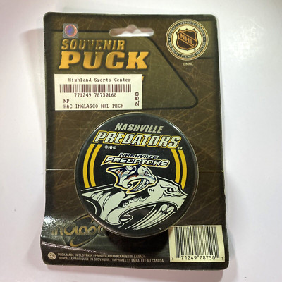Nashville Predators NHL Hockey Puck BRAND NEW IN PLASTIC New Old Stock ...