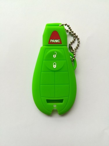 Green Fob key Cover For 2013 2014 2015 2016 2017 2018 Dodge Ram 1500 ...