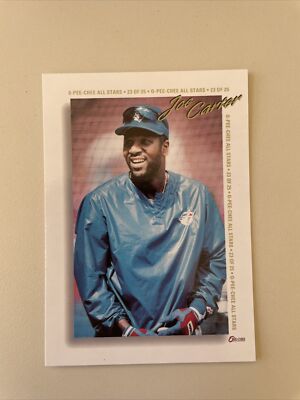 1994 O-Pee-Chee All Stars Joe Carter #23-25 | eBay