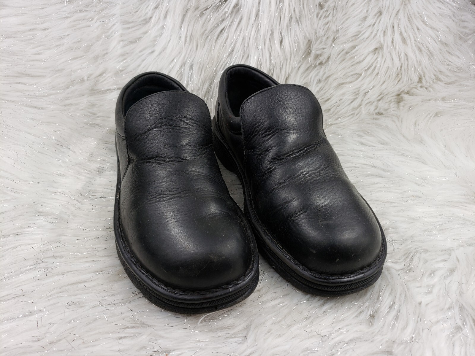 WOLVERINE DURASHOCKS Neptune Black Leather Slip On Ca… - Gem